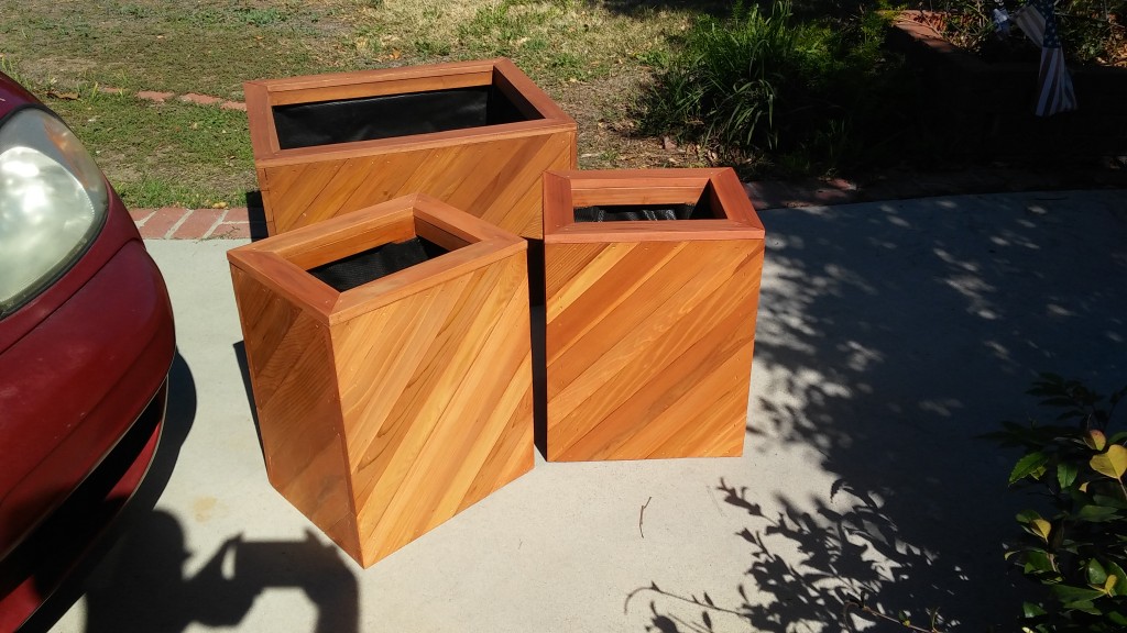 Curtis Custom Planters | Beautiful Handmade Custom Redwood Planters